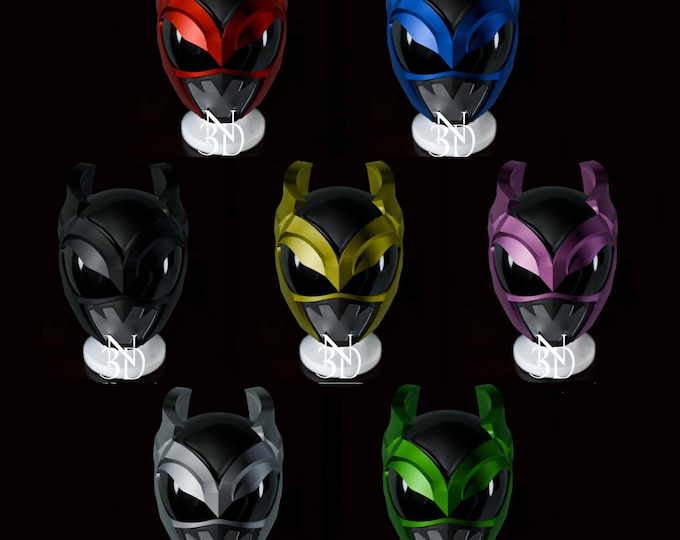 Psycho Ranger Helmet STL File - Etsy