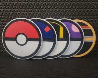 Pokémon Coasters Includes All Eevolutions - Etsy