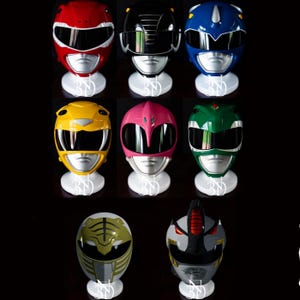 MMPR Bundle Helmet STL File - Etsy