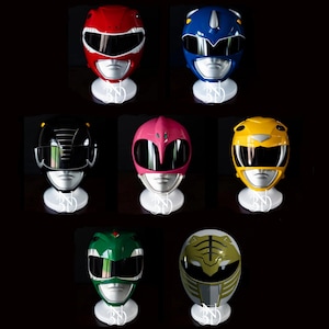 MMPR Bundle Helmet STL File - Etsy