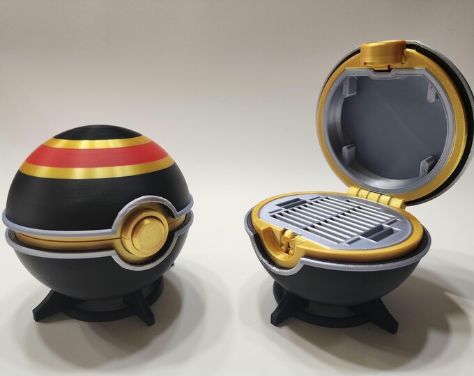Luxury Ball Pokeball | Pokemon | Replica | 3D Printed | Switch | SD ...