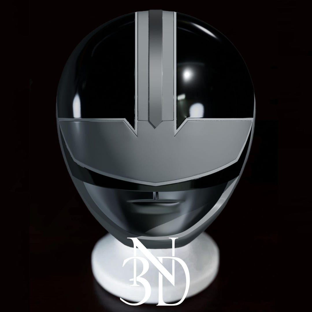 Time Force Silver Ranger Helmet STL File - Etsy