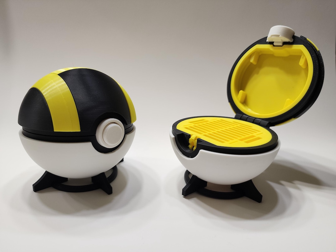 Ultra Ball Pokeball | Pokemon | Replica | 3D Printed | Switch | SD ...