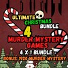 XL 30 PLAYER Who Killed Santa's Elf? // Christmas Murder Mystery ...