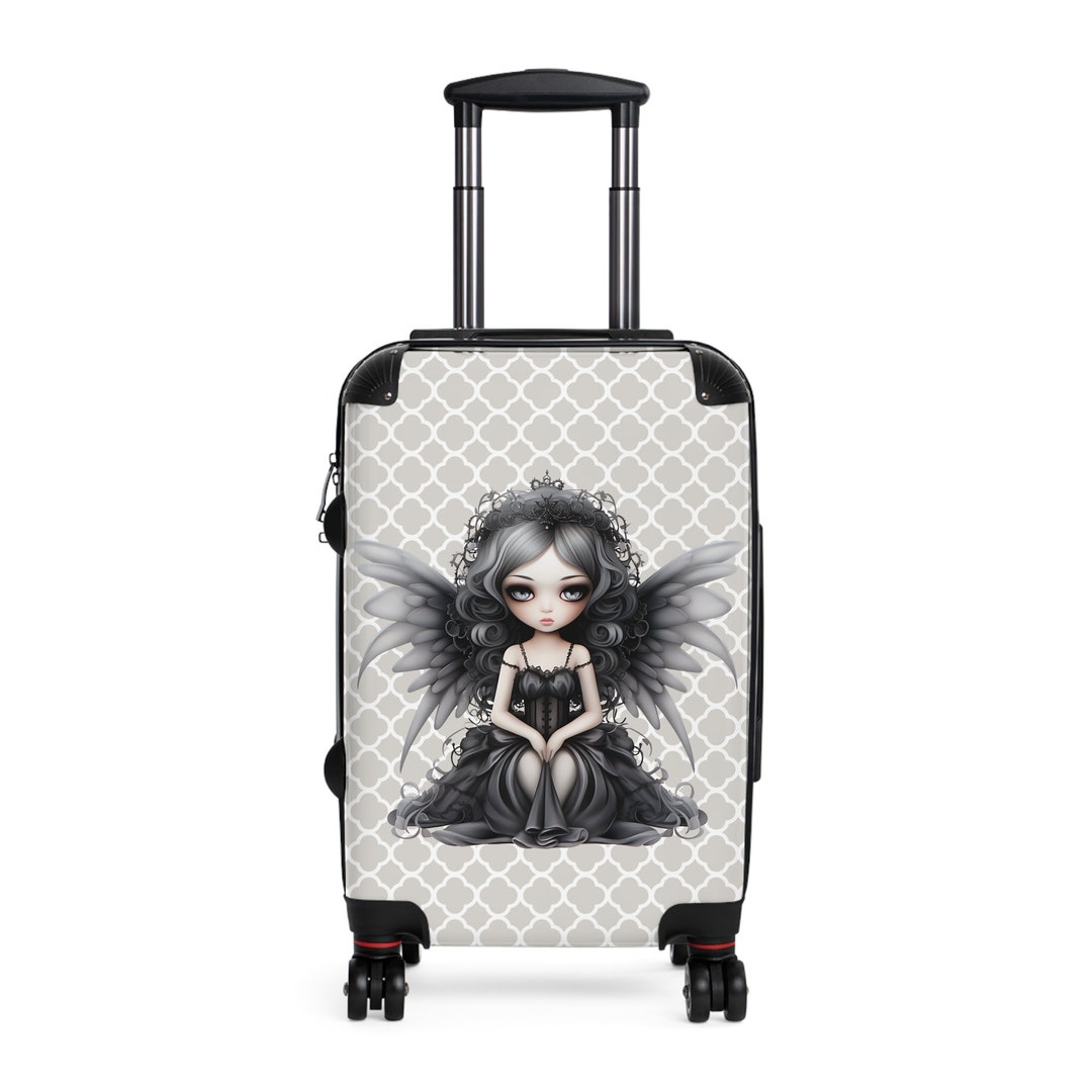 Goth Fairy Suitcase, Gothic Style Luggage, Unique Travel Accessories ...