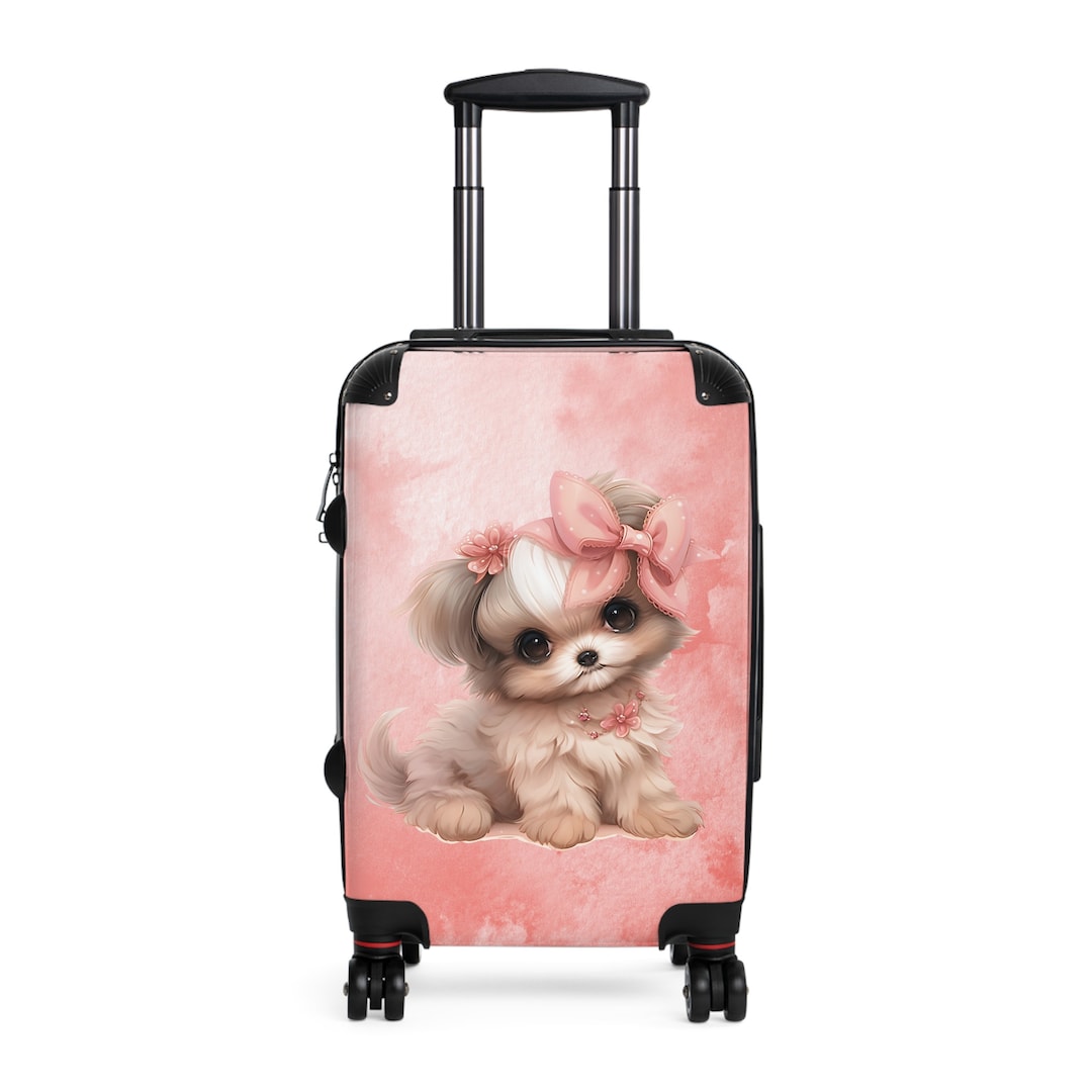 Margot the Puppy Suitcase Dog Themed Luggage Puppy Inspired - Etsy