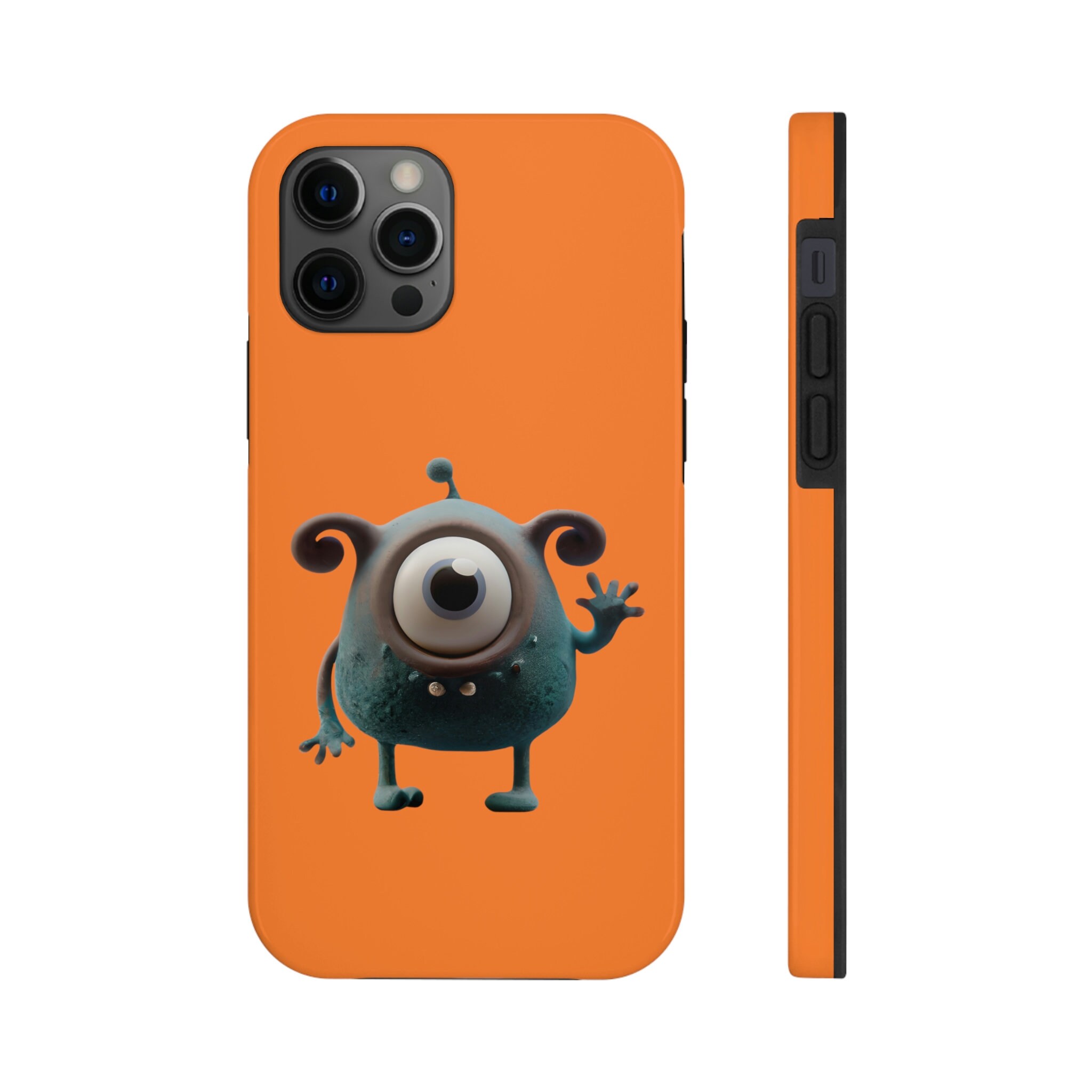 Monster 5 Orange Tough Phone Cases Case-mate - Etsy