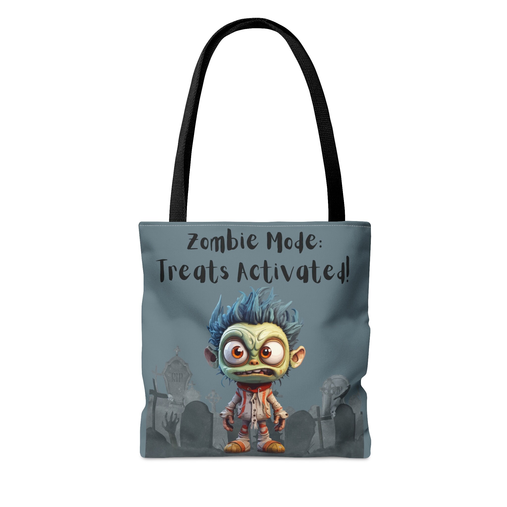 Zombie Mode Treat Bag Halloween Halloween Treat Bag Zombie - Etsy