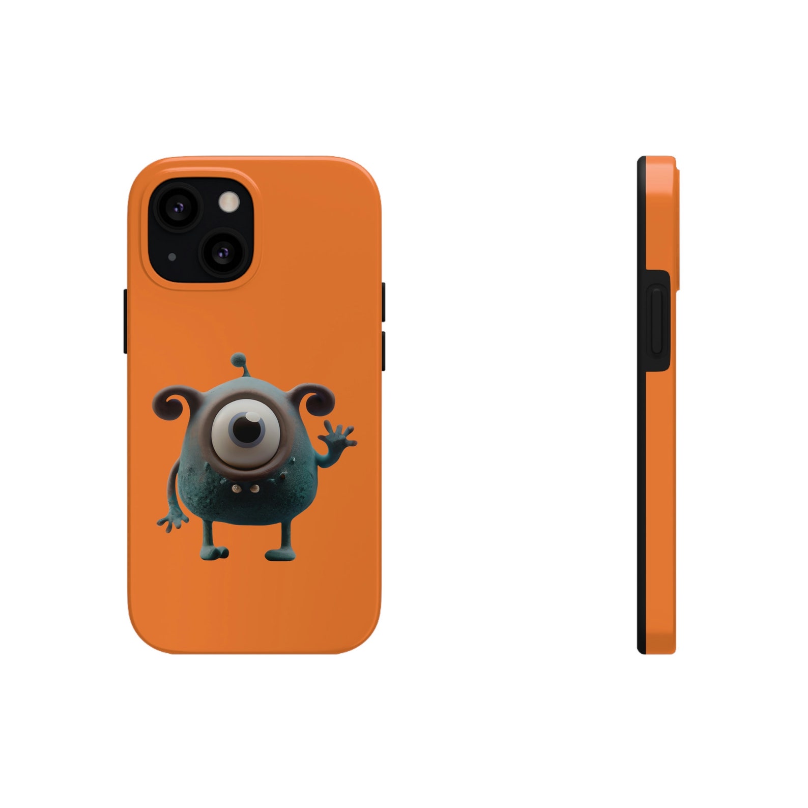 Monster 5 Orange Tough Phone Cases Case-mate - Etsy