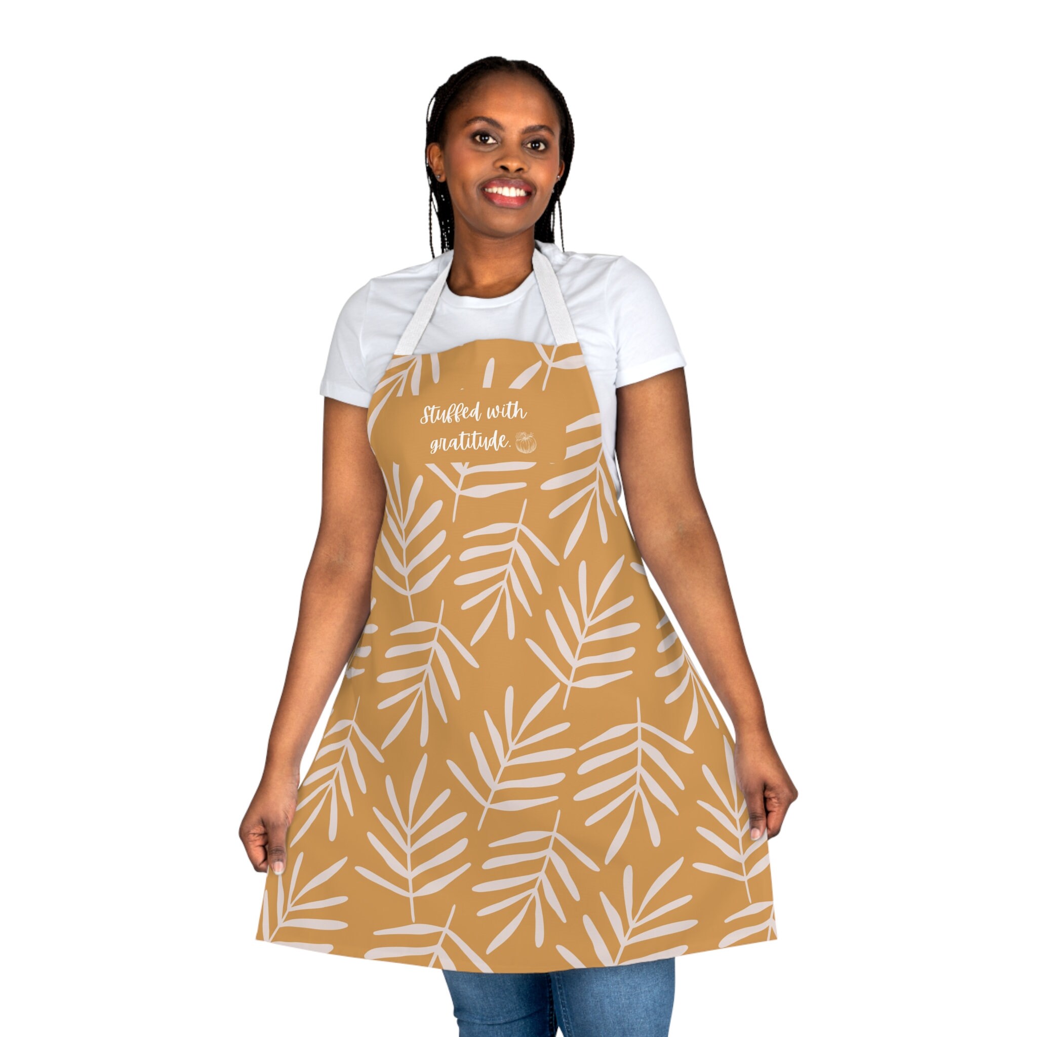 Stuffed With Gratitude Apron 2, Thanksgiving Aprons, Holiday Aprons ...