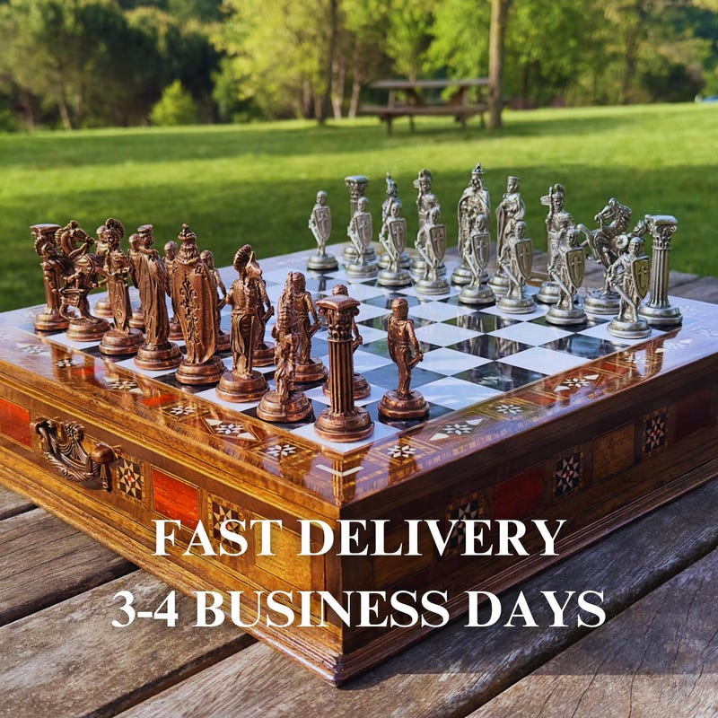 Chess/game Table - Etsy UK