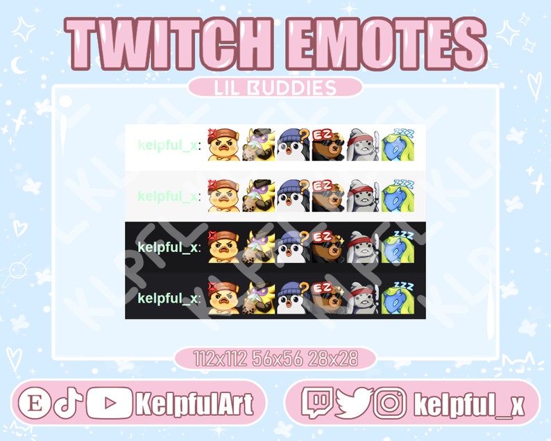 Valorant Emotes for Twitch / Youtube / Discord | "lil Buddies" Valorant ...