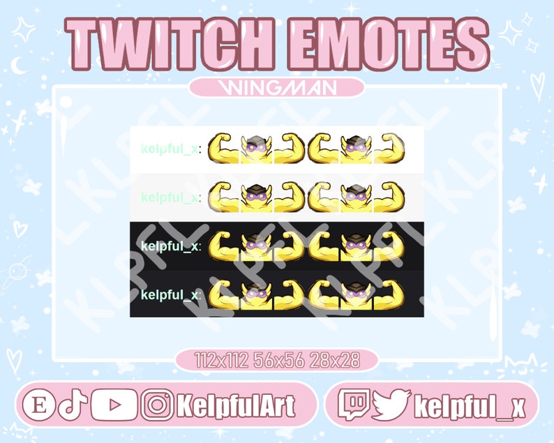 Valorant Wingman Buff Emote Cute Emotes for Twitch / Youtube / Discord ...