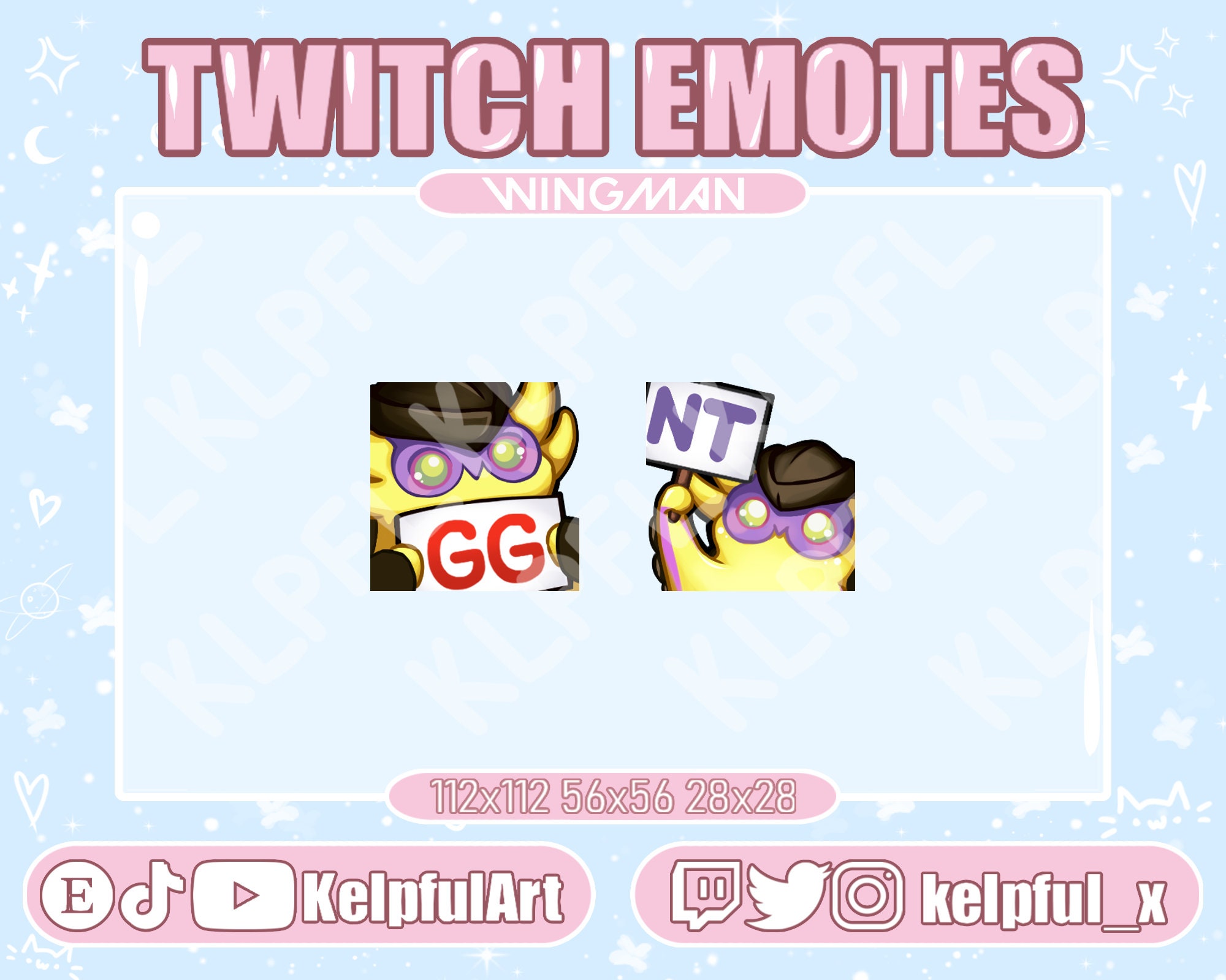 Valorant Wingman Emotes GG & NT Valorant Emotes Cute - Etsy