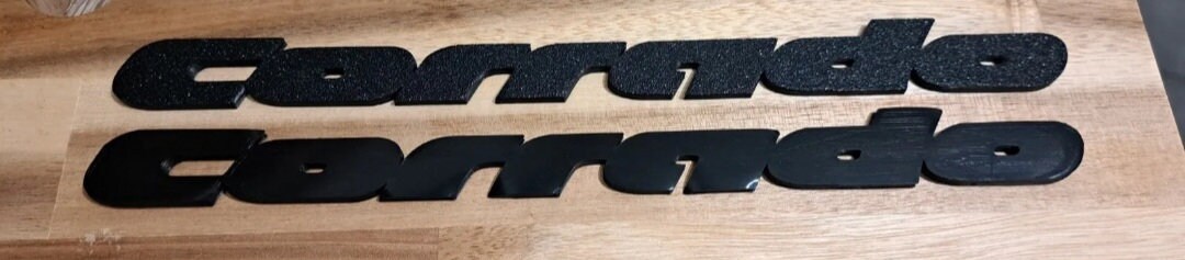VW Corrado Logo Badge 3D Printed - Etsy