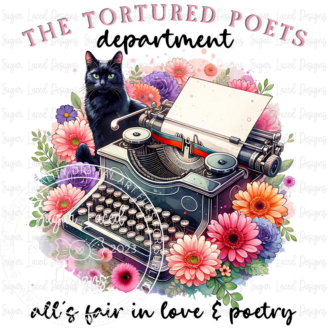 The Tortured Poets Department PNG Design, All’s Fair in Love and Poetry ...