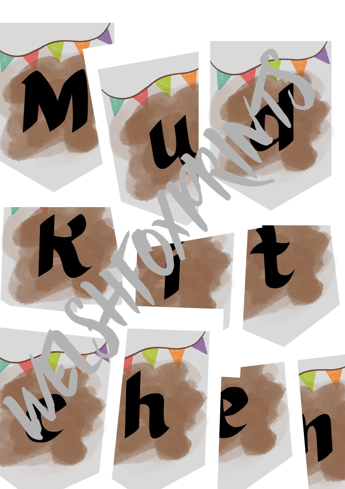 Mud Kitchen Sign Bunting Outdoor Play Eyfs - Etsy UK