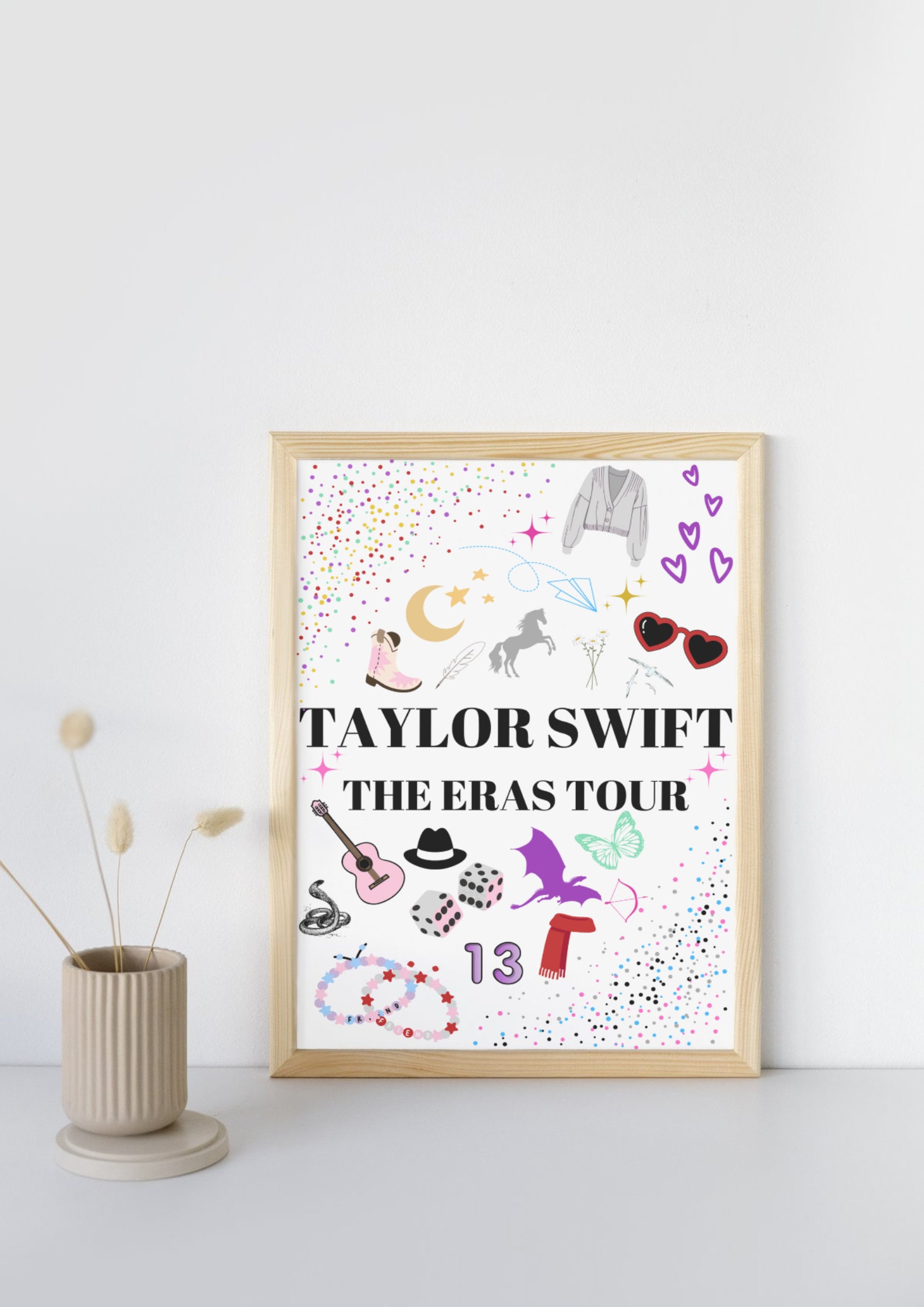 Taylor Swift Poster, Eras Tour Poster, Poster, Print, Taylor Swift ...