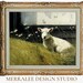 Vintage Spring Lamb Painting Digital Art Print | Downloadable Art ...