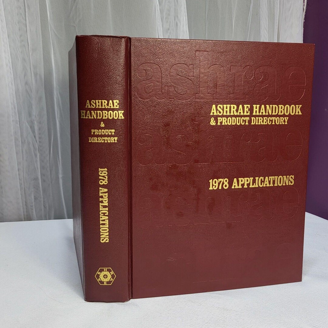 1978 ASHRAE Handbook & Productivity Directory: Applications Hardcover ...