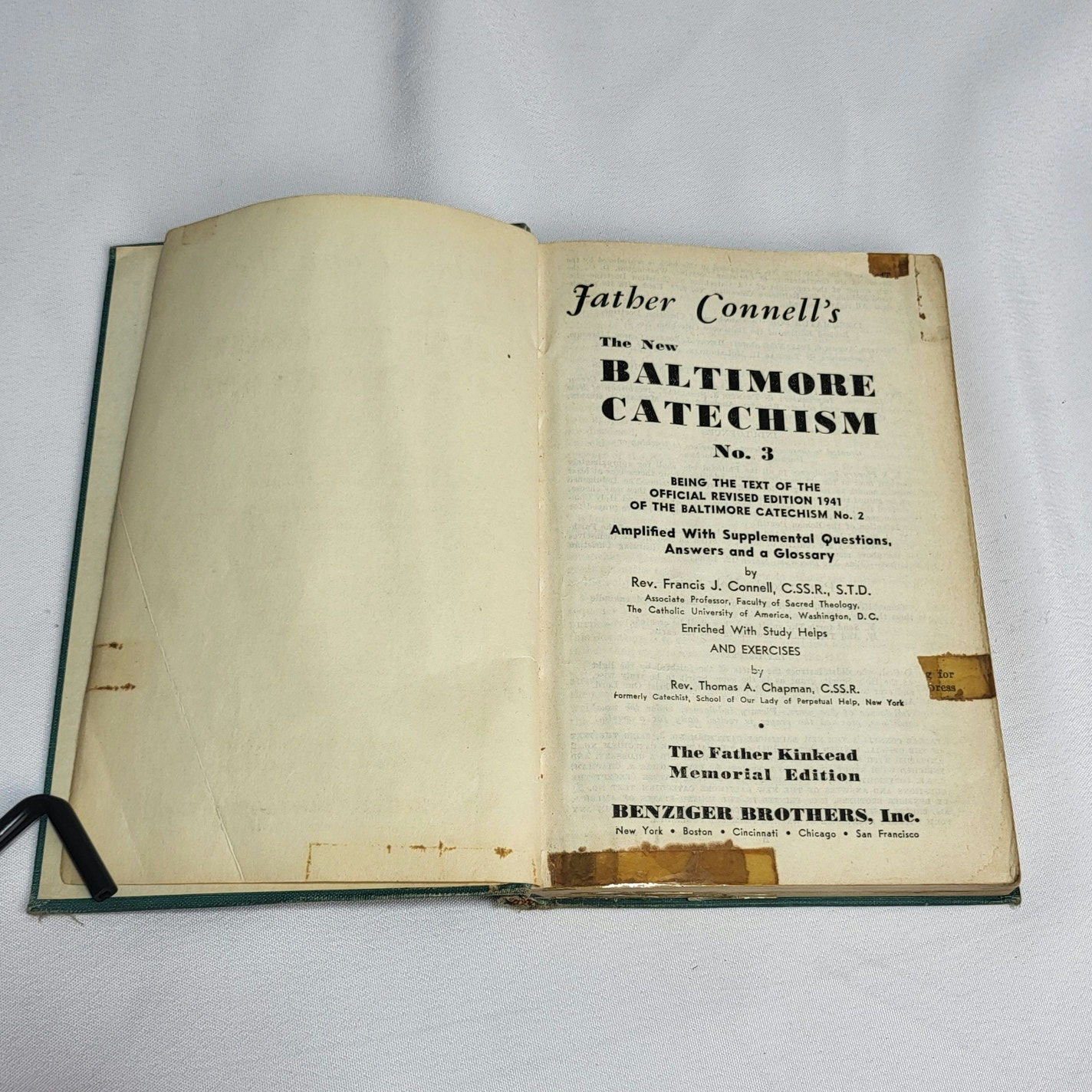 Vintage 1943 Father Connells the New Baltimore Catechism No. 3 - Etsy