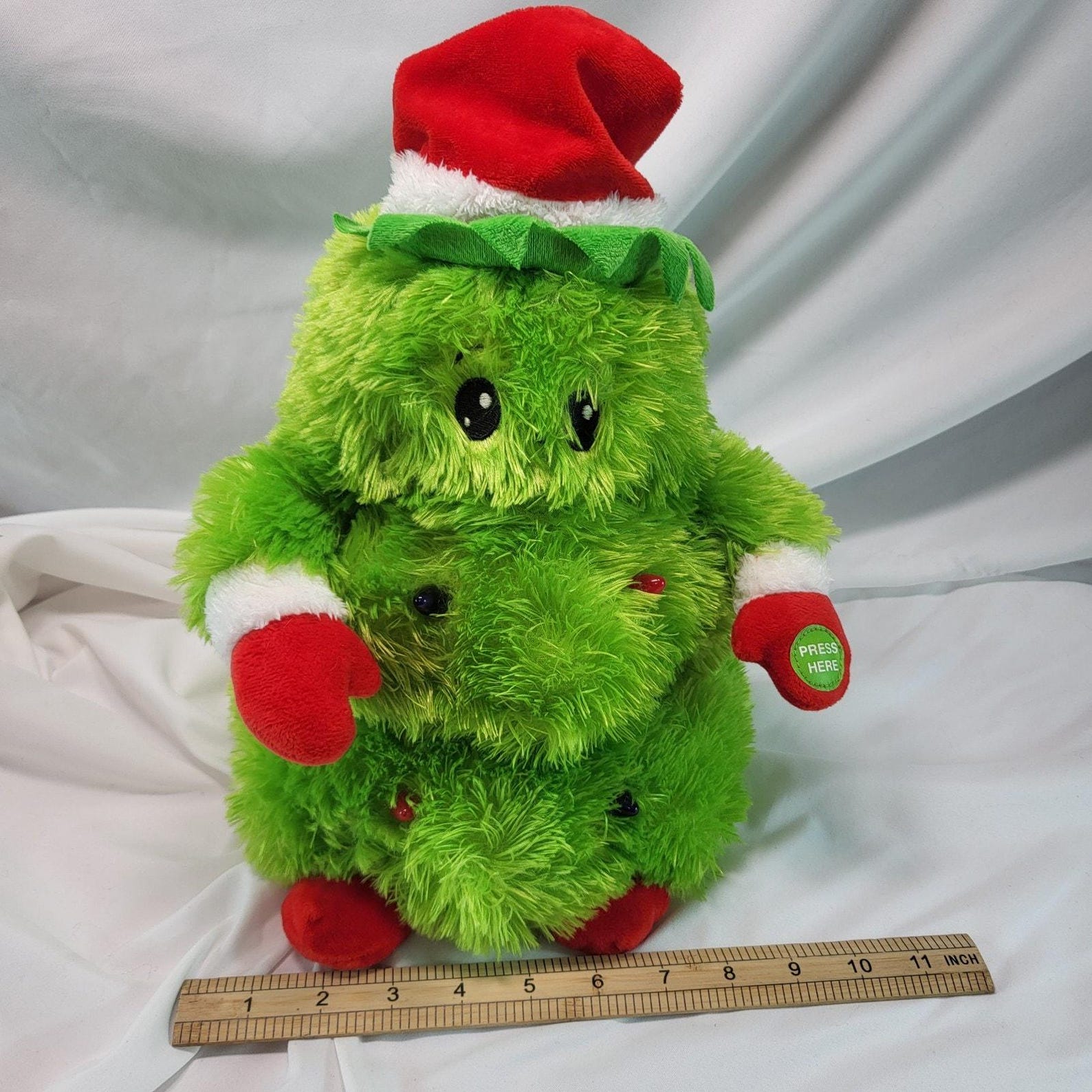 12" Christmas Tree Singing Dancing Light-up Animatronic Plush Walgreens ...