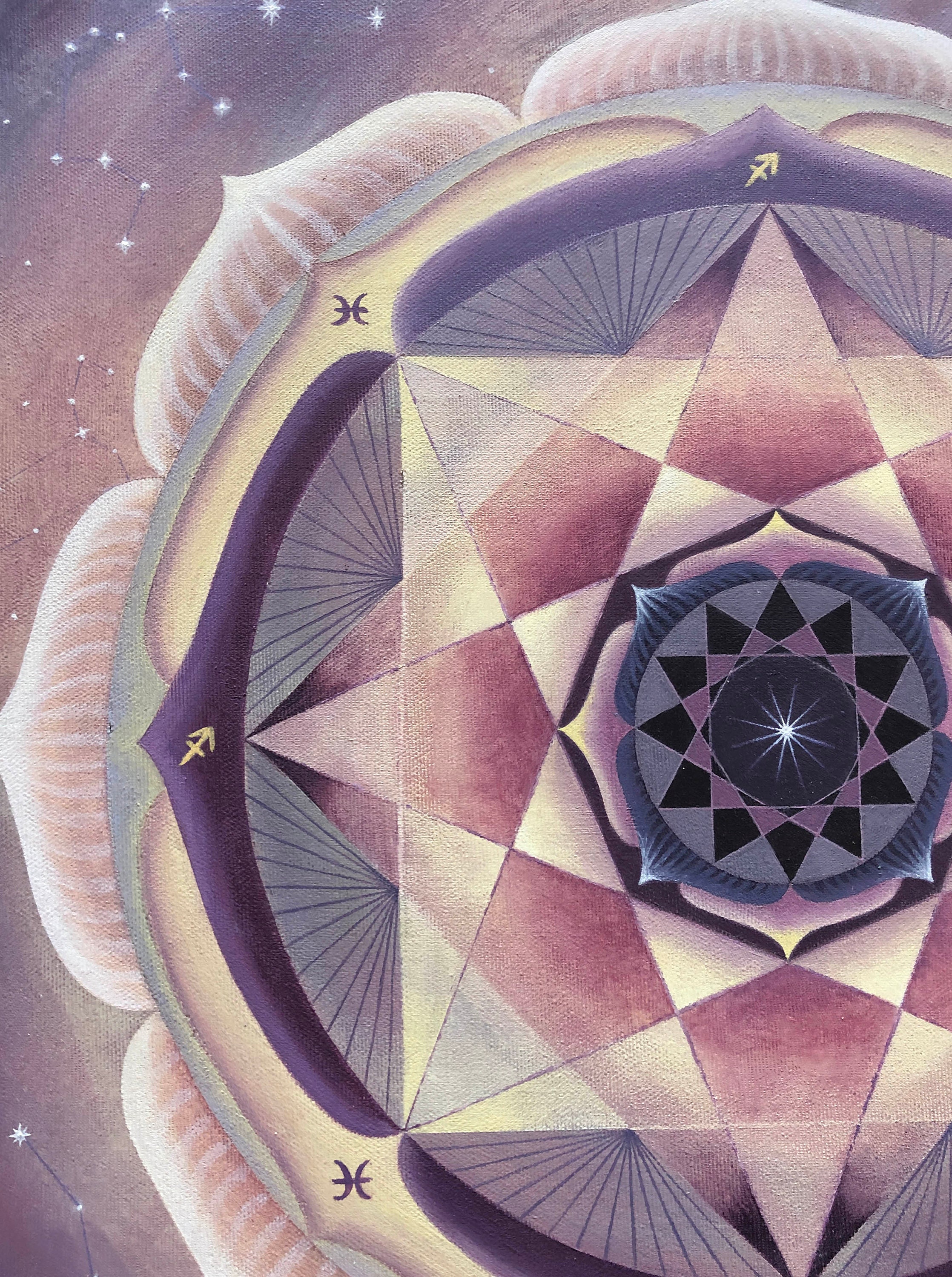JUPITER YANTRA - Sacred Geometry | Spiritual Art | Devotional Art | Art ...