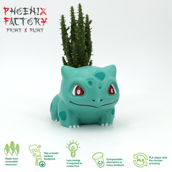 Bulbasaur Planter - Etsy