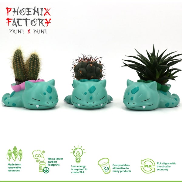 Shop Bulbasaur Planter Online - Etsy