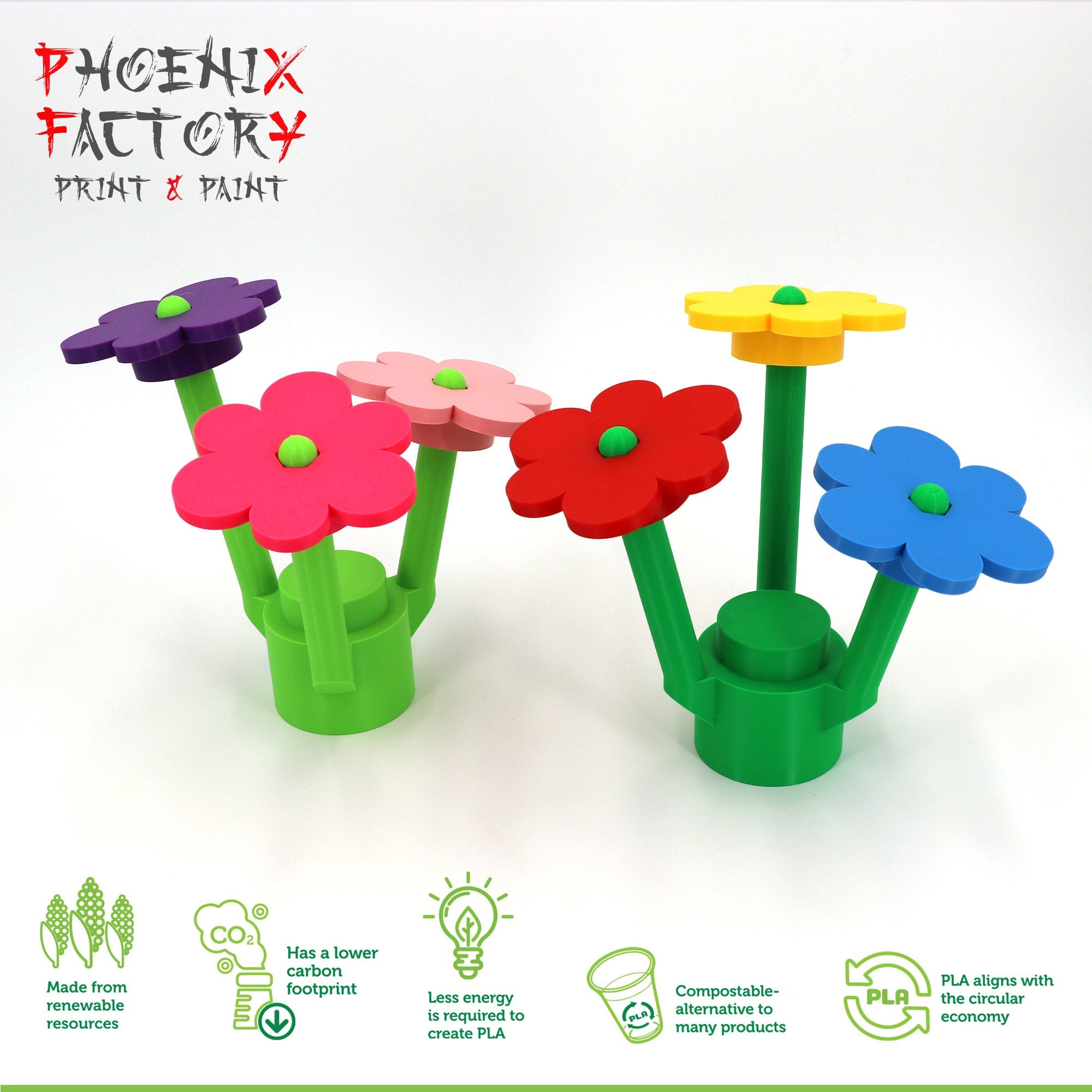 Big Brick Flower / Flower for the Large Brick Flowers / Flower XXL ...