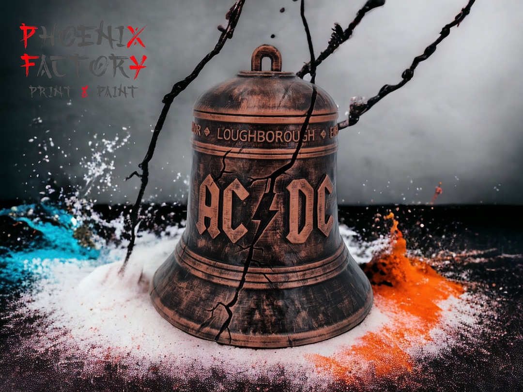 AC/DC Hells Bells Fan Art / Bell Fan Art Ac/dc Hell's Bell - Etsy UK