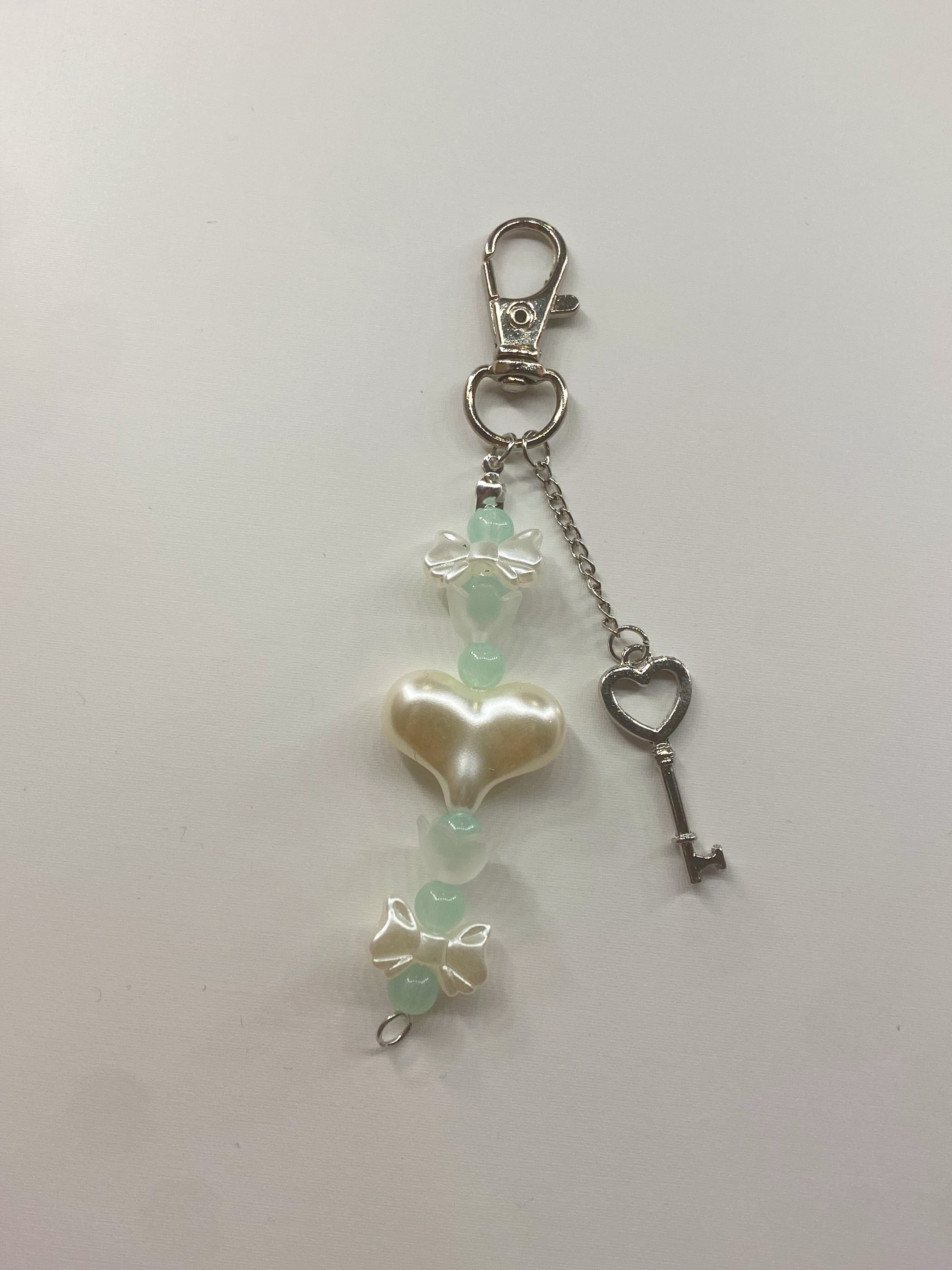 Heart Coquette Aesthetic Keychain Accessory - Etsy