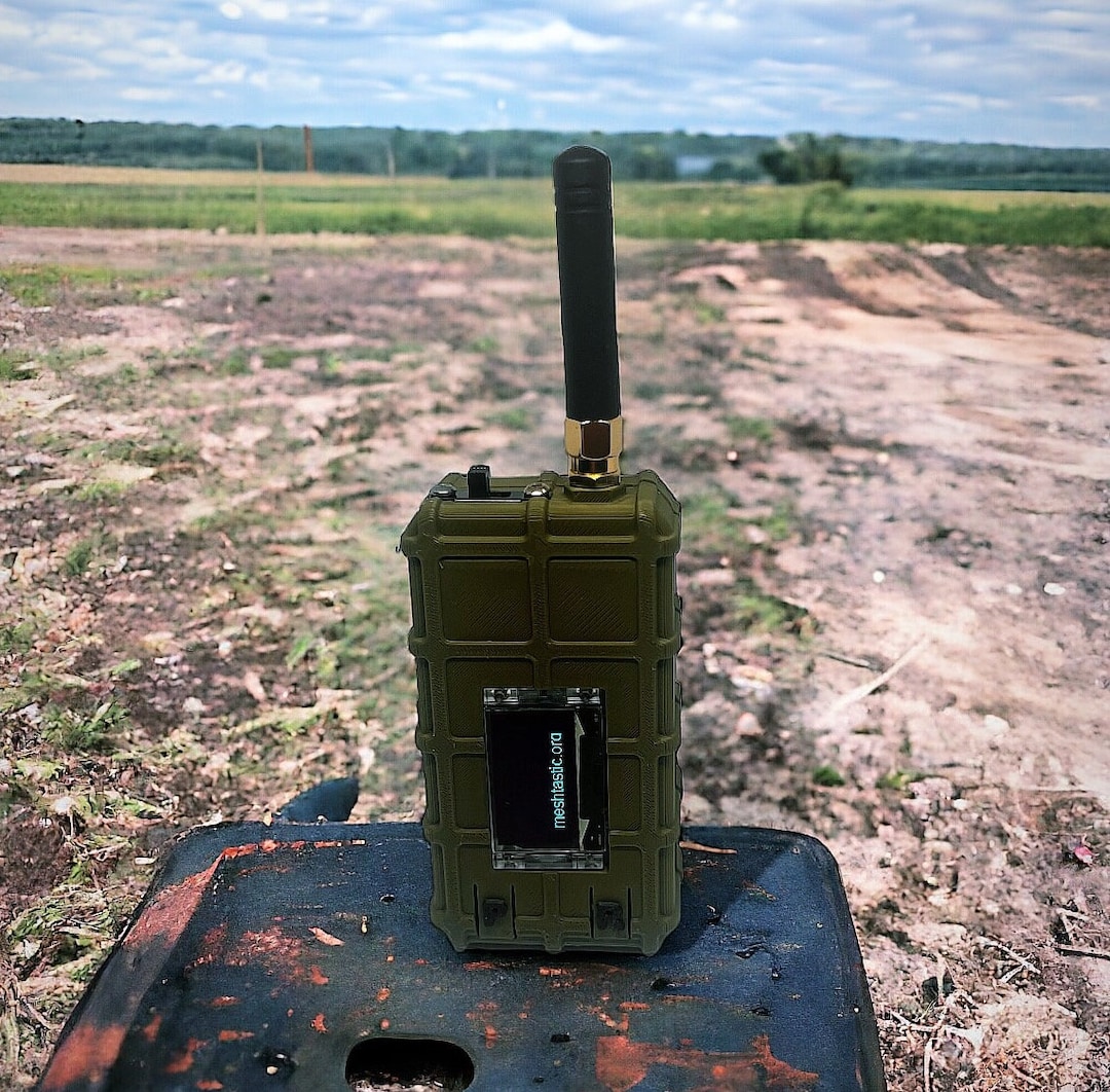 Lora V3 Tactical Case Including Battery and Switch, Without Lora 32 ...