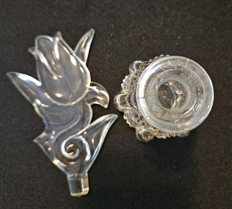 Flower Stopper Perfume Bottle - Etsy