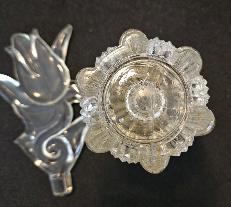 Flower Stopper Perfume Bottle - Etsy
