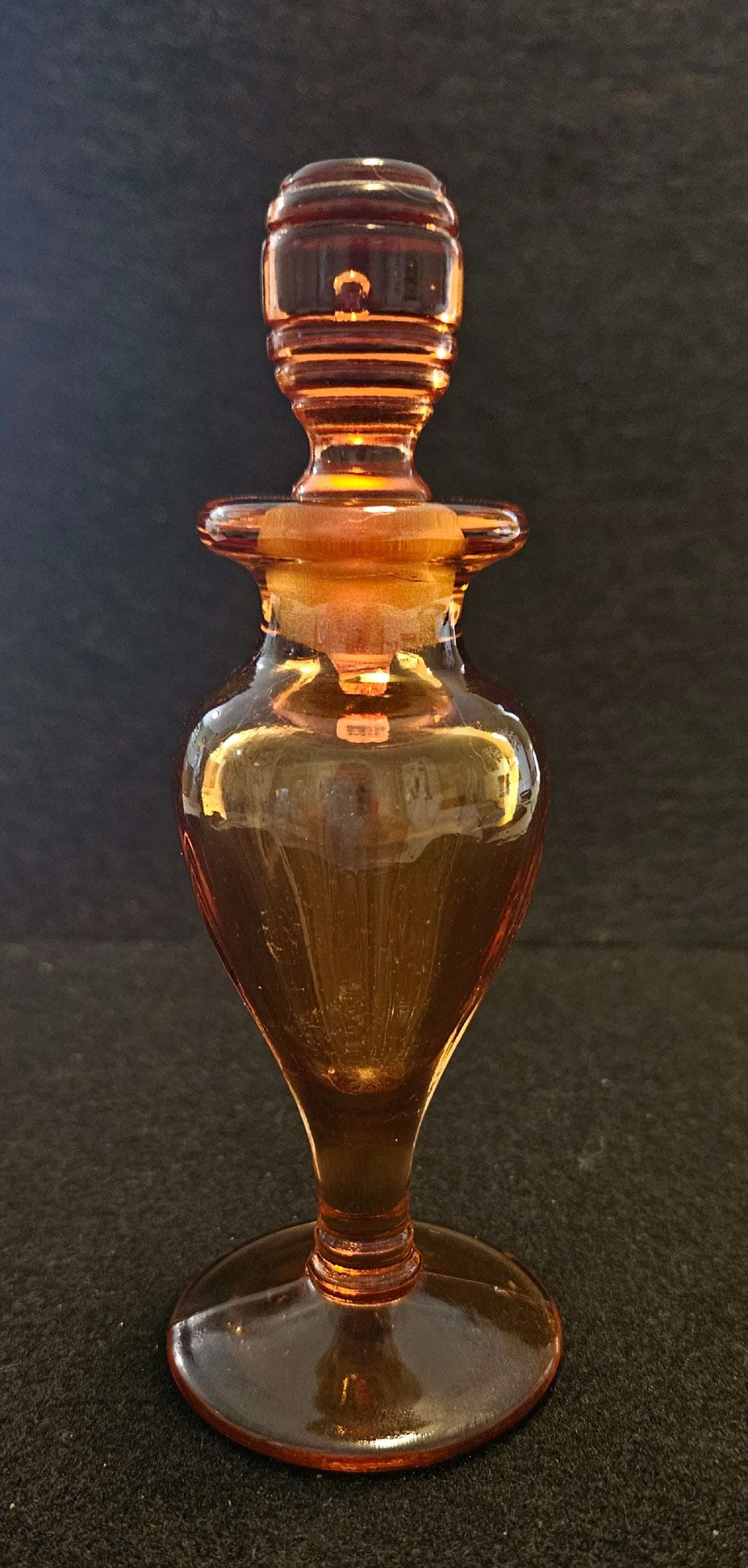 Cambridge Amber Perfume Bottle - Etsy