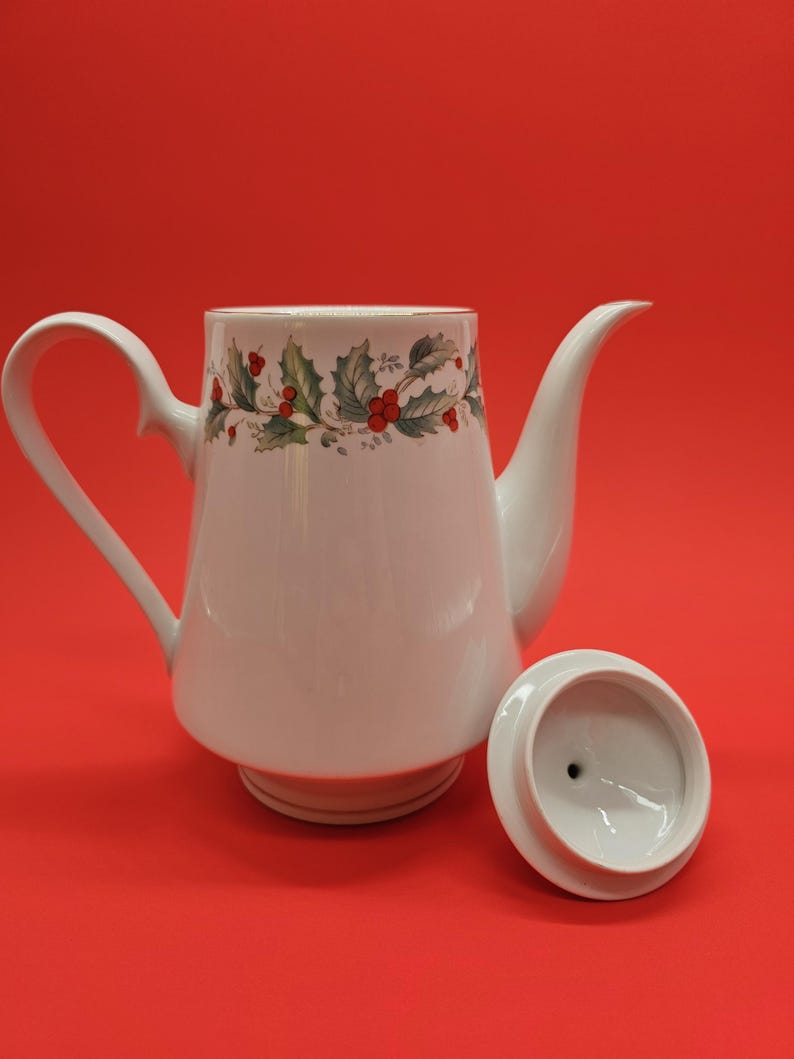 Noel China Pearl Teapot and Teacups - Etsy