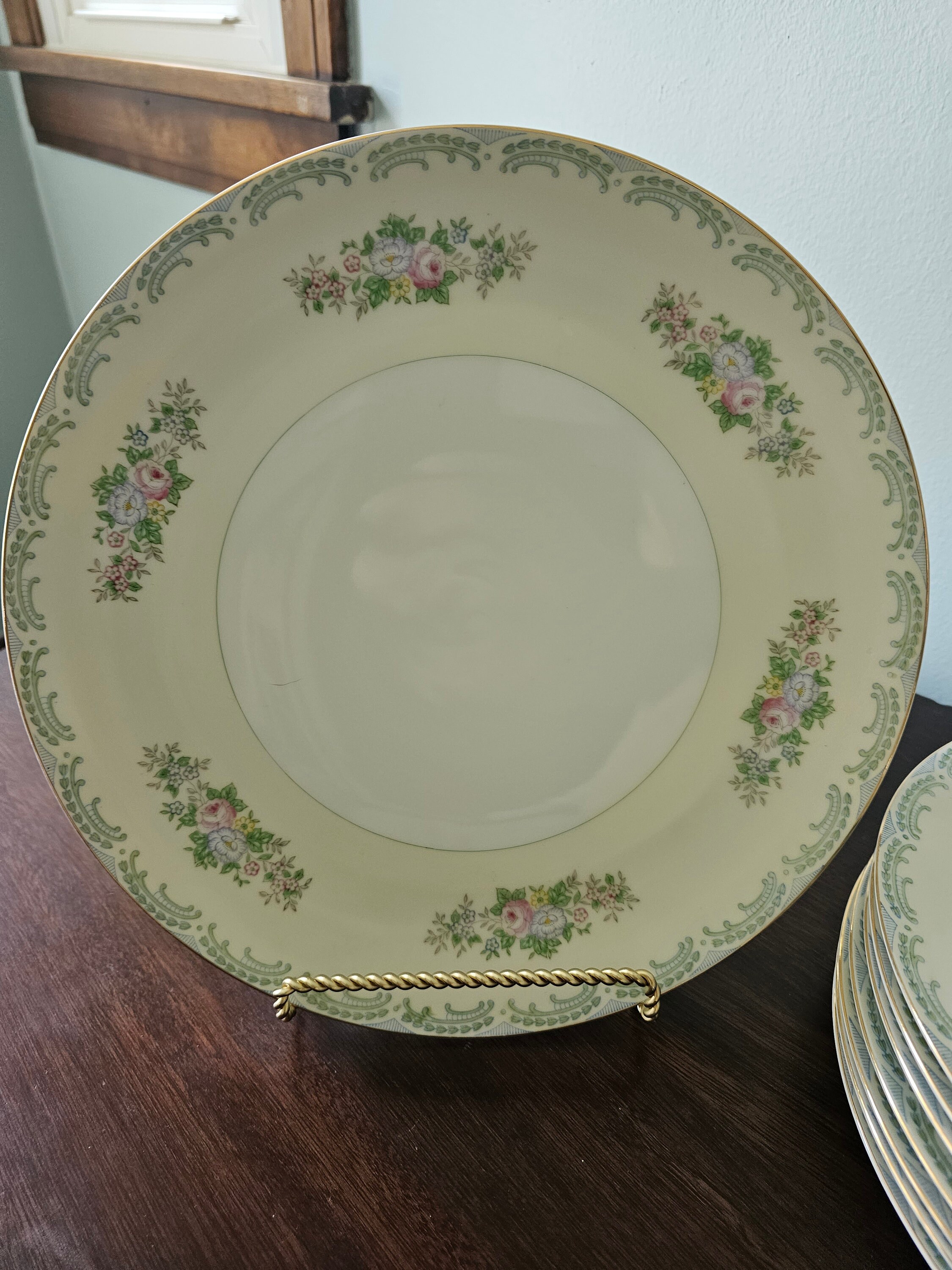 Meito Hand Painted China Serving & Dinner Plates - Etsy