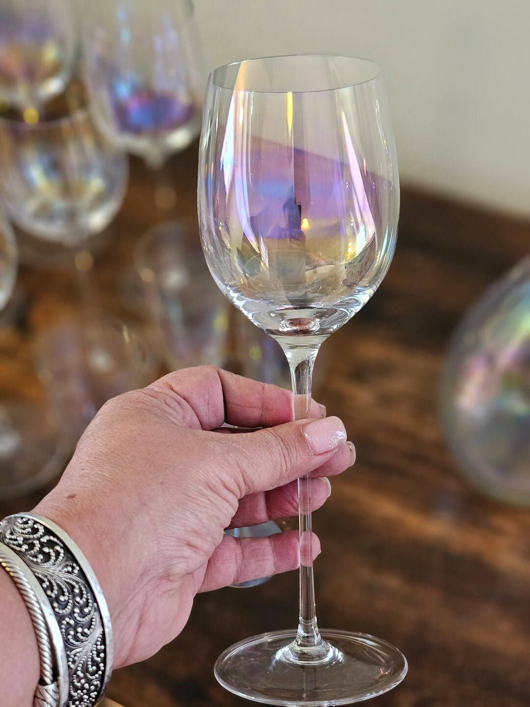 Toscany Iredescent Crystal Set - Etsy