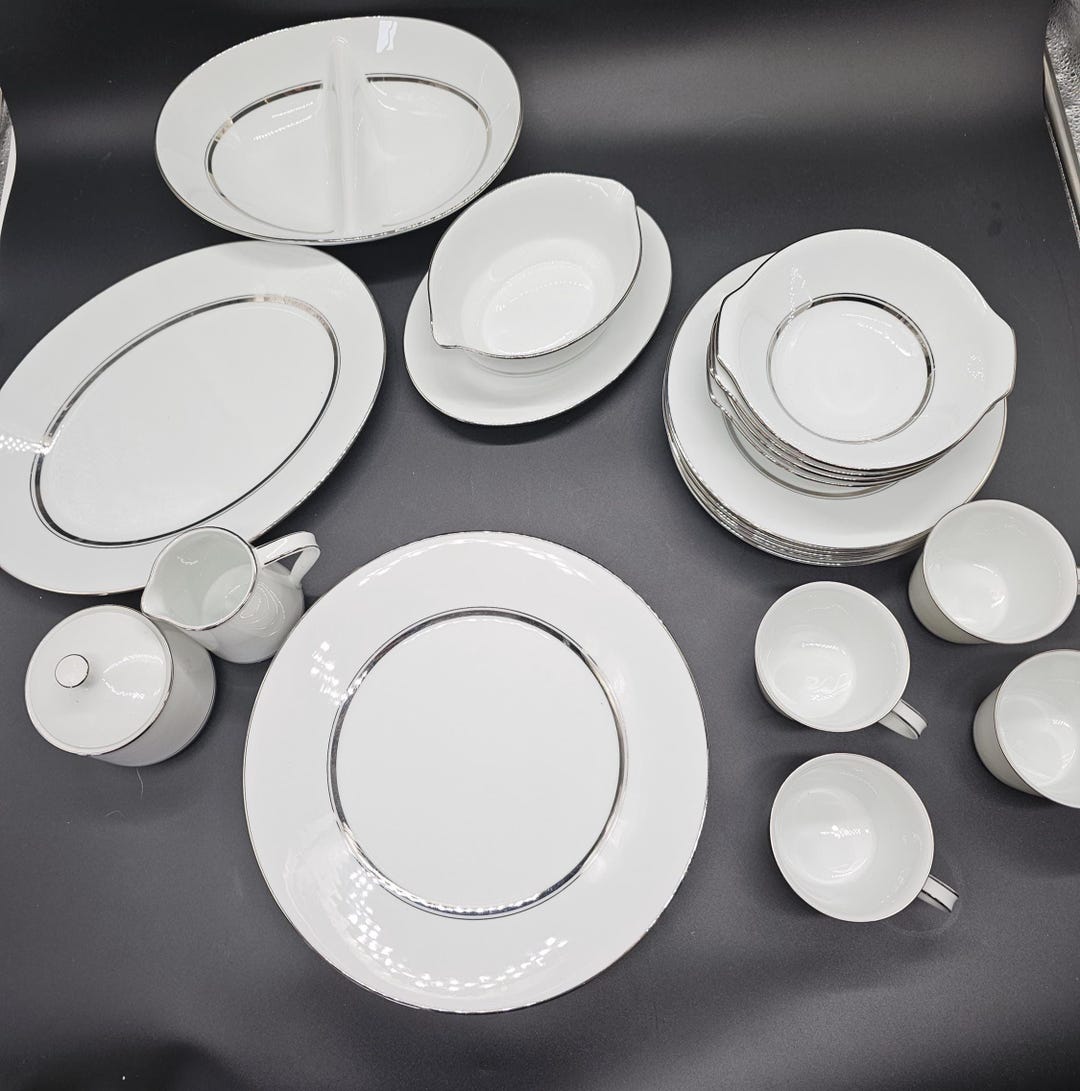 Vintage Noritake 21 Piece Set Service for 4 Galaxy 6527 - Etsy