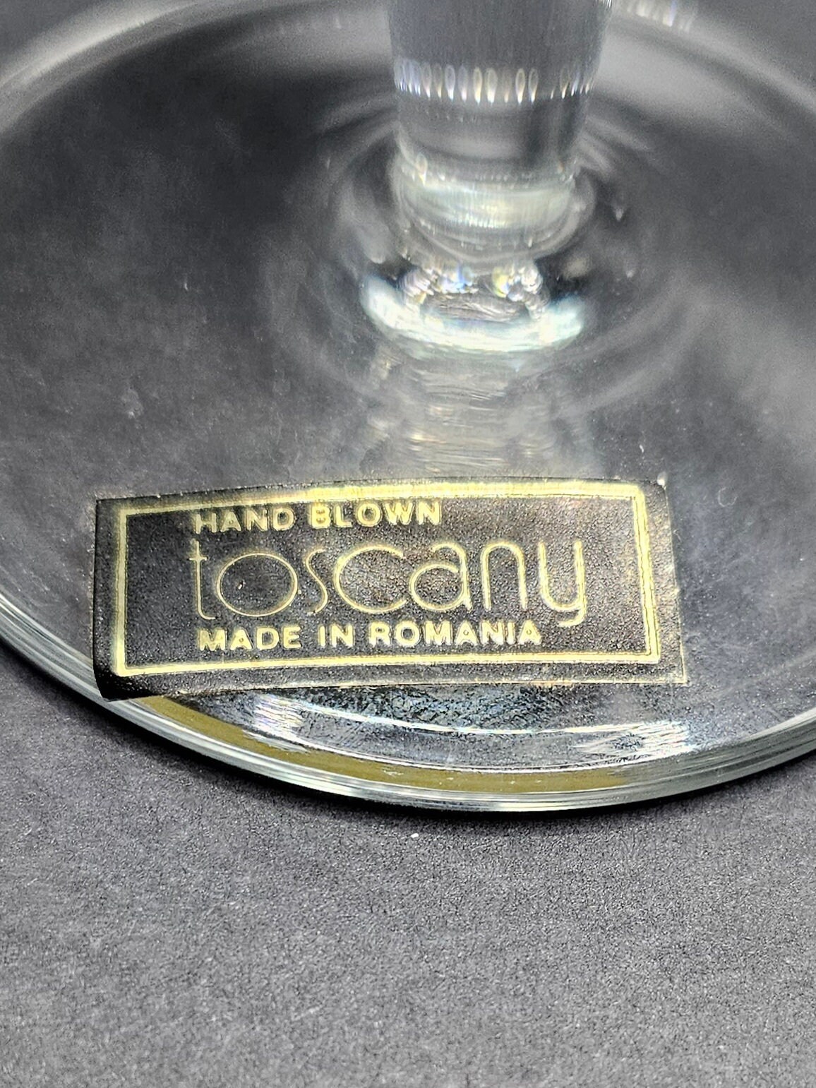 Toscany Hand Blown Crystal Glassware - Etsy