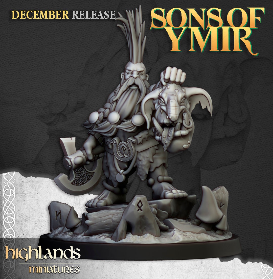 Dwarf Deathseeker Characters Highlands Miniatures 28/32mm - Etsy