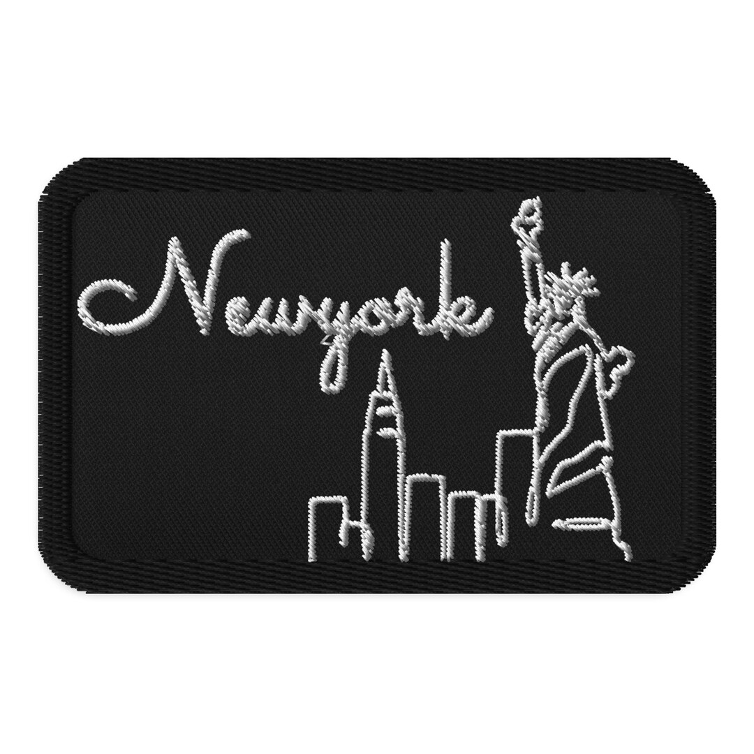 NY Embroidered Patches - Etsy