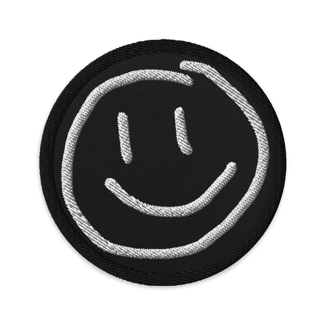 SMILEY Embroidered Patches - Etsy