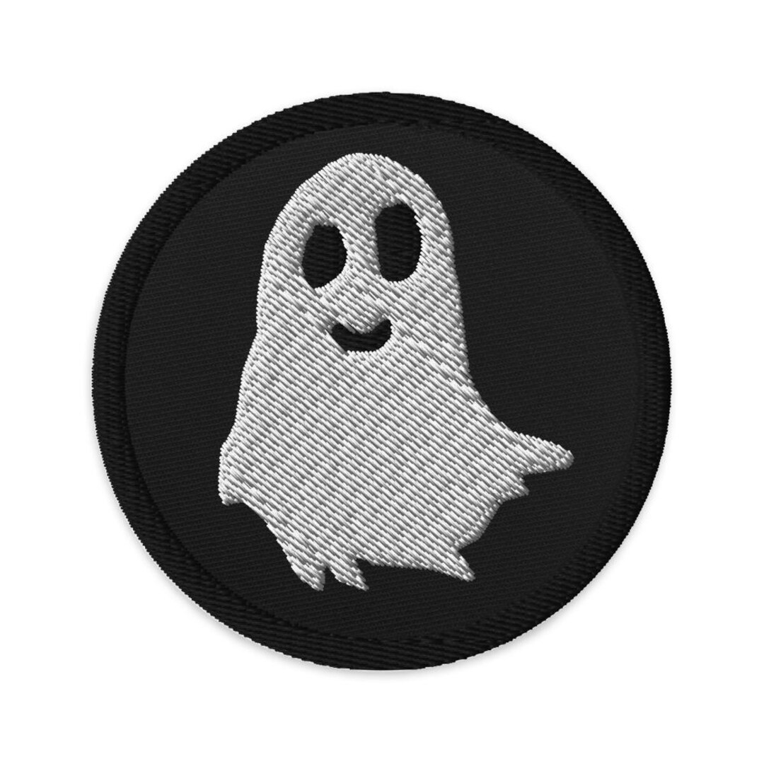 Cute Ghost Iron-on Patches, Halloween Decor, Jacket Embellishment ...