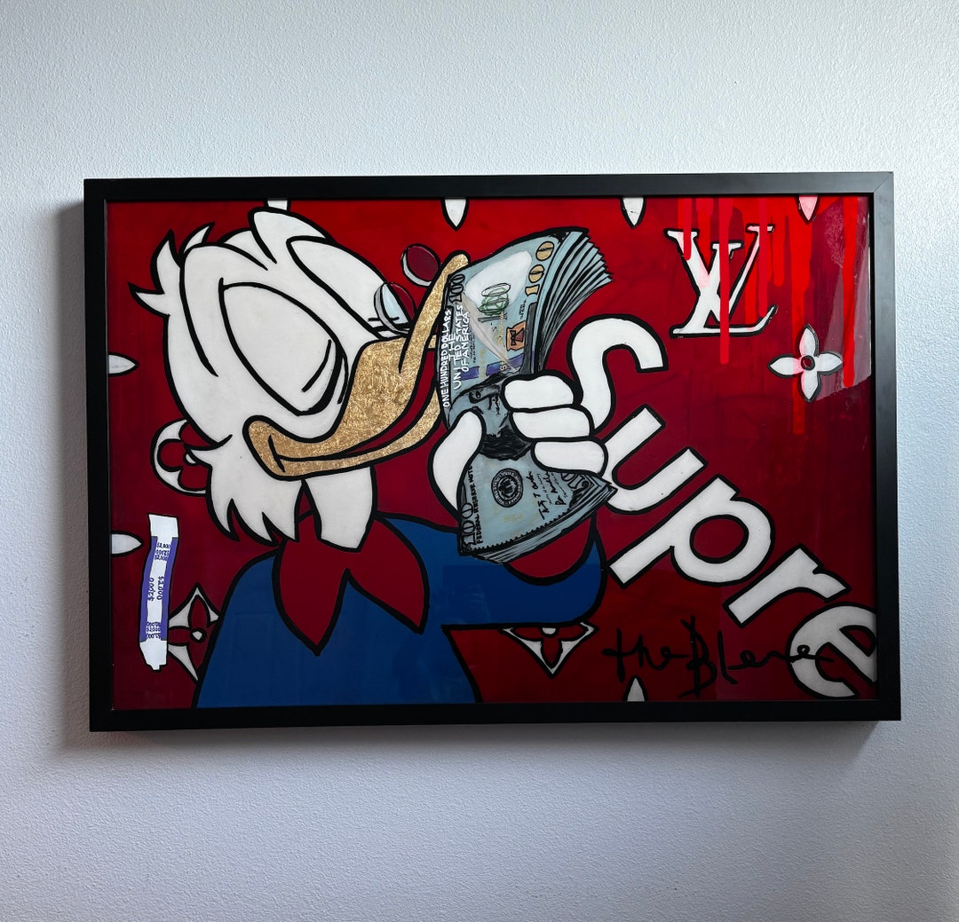 SCROOGE SUPREME Pop Art Painting by Theblenq - Etsy