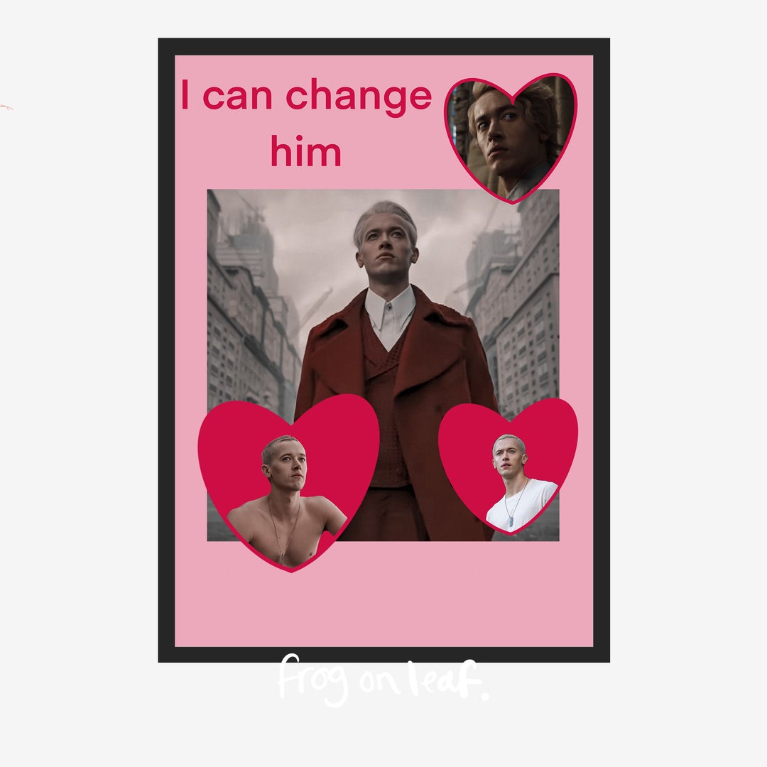 I CAN CHANGE HIM Snow Funny Poster Print Songbirds Tom Blyth - Etsy