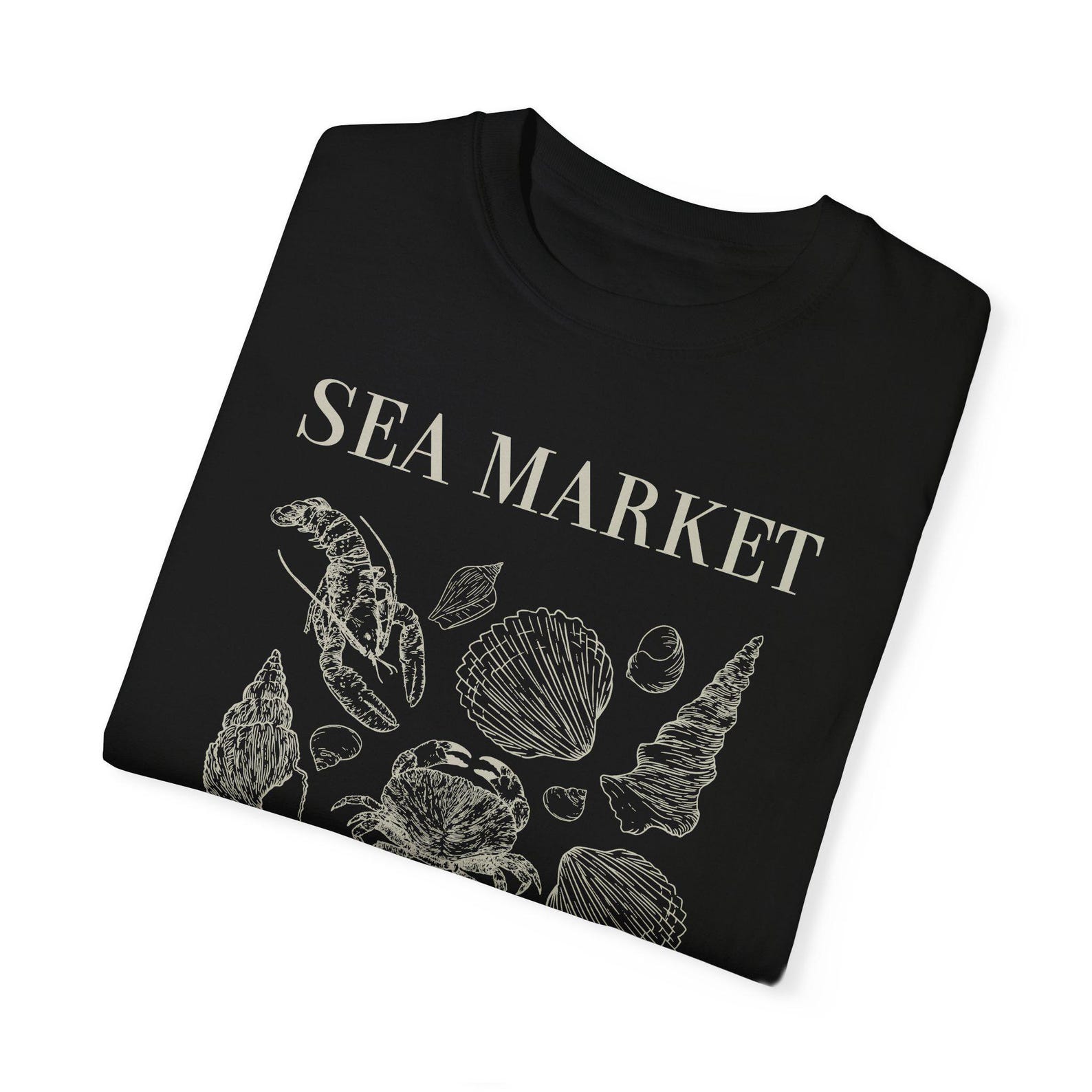 Vintage 90s Sea Creatures Tshirt, Retro Ocean Shirt, Sea Animals, Sea ...