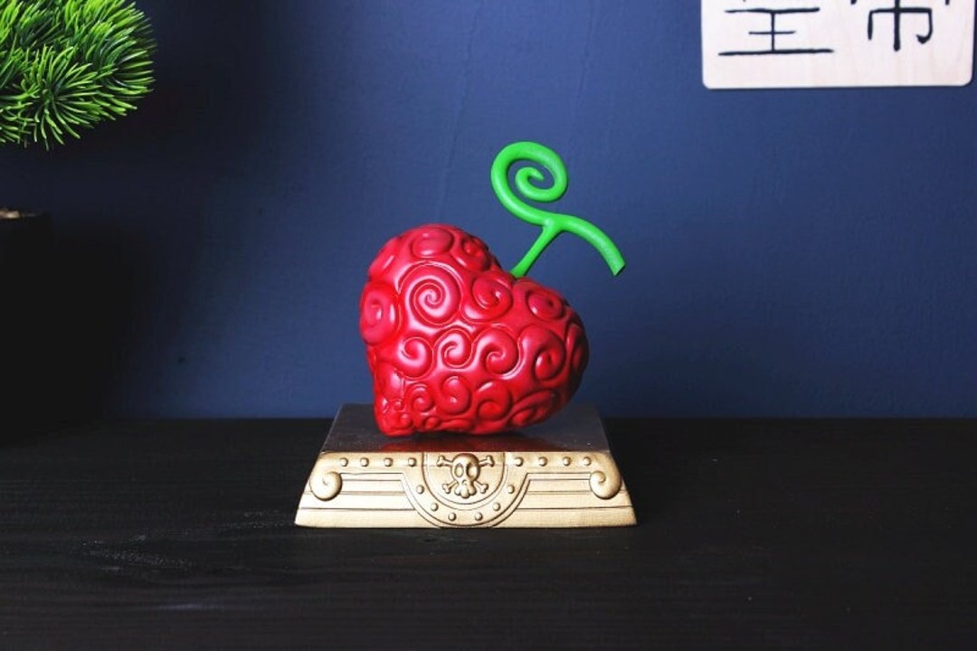 Devil Fruit "heart" - One Piece - Etsy
