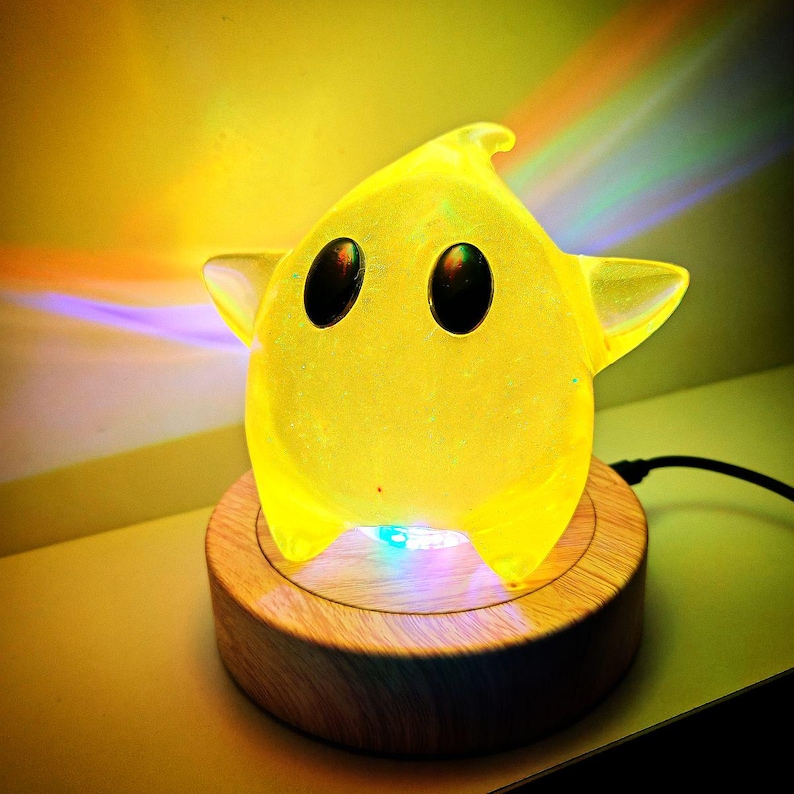 Luma Star Lamp - Mario Galaxy - Etsy
